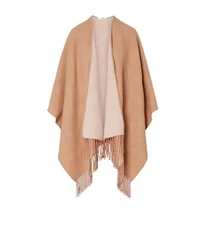 Liu Jo Logo-jacquard Fringed Scarf - Camel