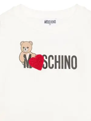 Moschino Teddy Bear Heart Patch Sweatshirt