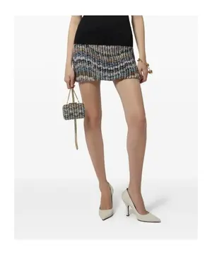Missoni Zigzag-knit Sequin-embellished Skirt
