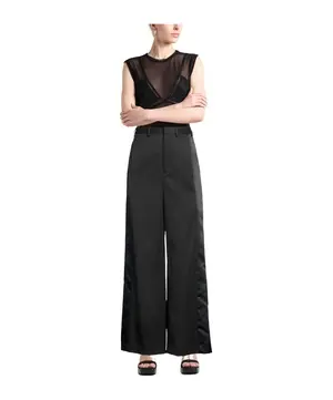 MAISON MARGIELA Solid Color Flared Trousers