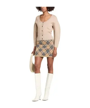 Burberry Mini Skirt