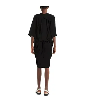 MAISON MARGIELA Crepe Kaftan Midi Dress