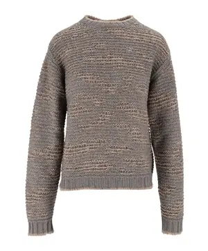 Fabiana Filippi Distressed Crewneck Jumper