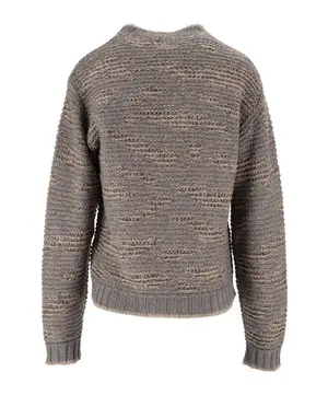 Fabiana Filippi Distressed Crewneck Jumper