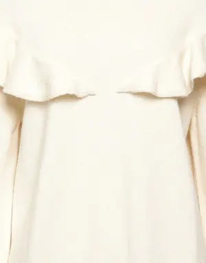 Chloé Casual Knit Top With Ruffle Detail