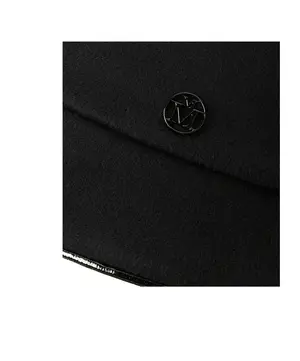 MAISON MICHEL Souna Logo Plaque Bucket Hat