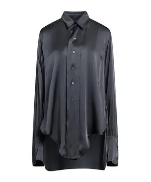 MAISON MARGIELA Solid Colour Shirts - Black