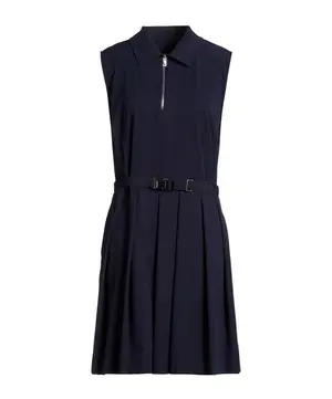 Tory Burch Sleeveless Collared Pleated Dress