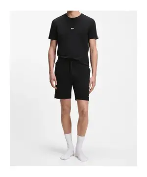 Hugo Boss Stretch-cotton Pyjama Top With Signature-stripe Tape