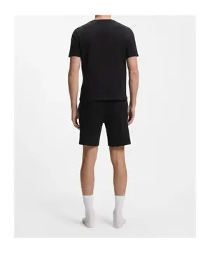 Hugo Boss Stretch-cotton Pyjama Top With Signature-stripe Tape