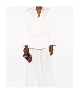 FORTE_FORTE Double-breasted Blazer