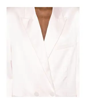 FORTE_FORTE Double-breasted Blazer