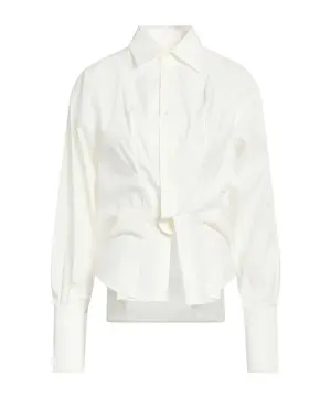 MAISON MARGIELA Solid Colour Shirts - White