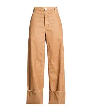 Marni Solid Color Casual Trousers - Camel