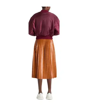 MAISON MARGIELA Pleated Midi Skirt