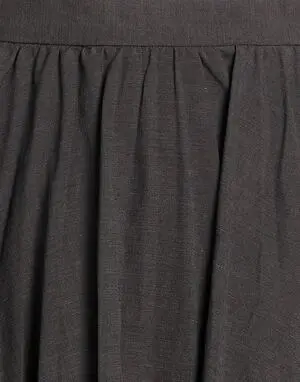Balenciaga Flared Denim Midi Skirt