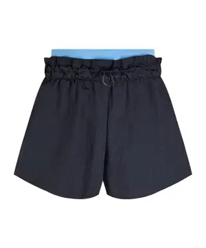 Off-White Nylon Shorts - Black