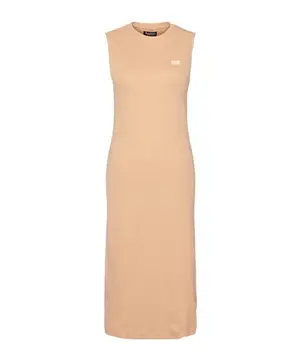 Barbour Sleeveless Round Neck Midi Dress - Nude