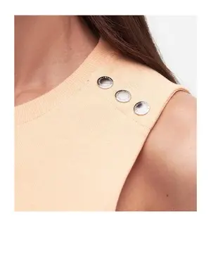 Barbour Sleeveless Round Neck Midi Dress