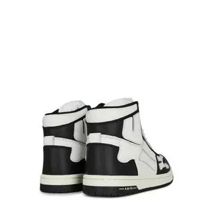 Amiri High-top Leather Sneakers With Skeleton Pattern