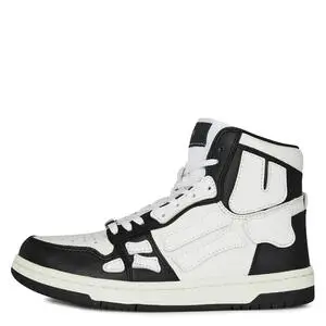 Amiri High-top Leather Sneakers With Skeleton Pattern