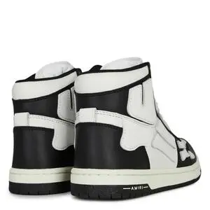Amiri High-top Leather Sneakers With Skeleton Pattern