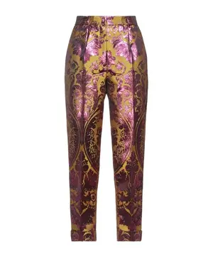 Dolce & Gabbana Paisley Print Brocade Trousers