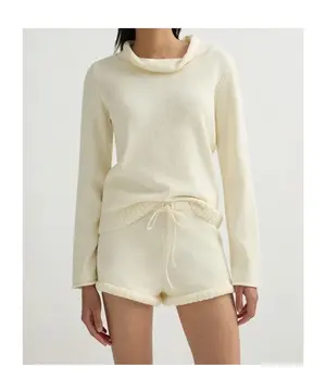 Posse Long Sleeve Knitwear With Rolled Collar