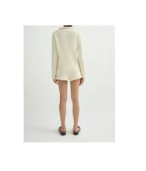 Posse Long Sleeve Knitwear With Rolled Collar