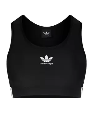 Balenciaga Logo Cropped Vest