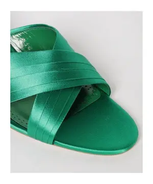 Manolo Blahnik Round-toe High-heeled Sandals