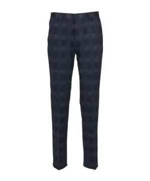 Hugo Boss Casual Pants With Belt Loops - Black