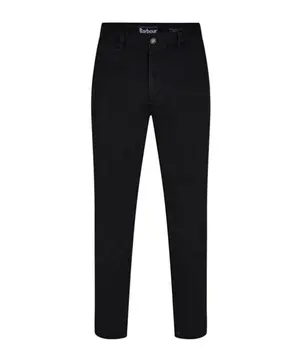 Barbour Washed Stretch Tailored Trousers - Black