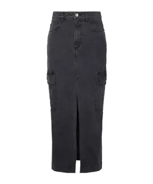 Barbour Tamsin Cargo Midi Skirt - Black