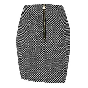 Balmain Pleated Midi Skirt With Button Detail