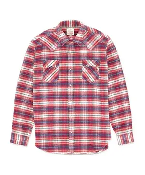 FORTELA Josh Checkered Cotton Western Shirt - Multicolor