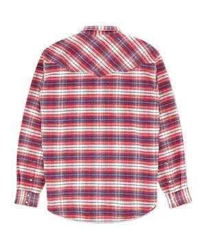 FORTELA Josh Checkered Cotton Western Shirt