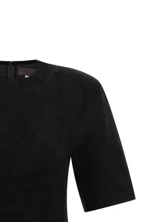 Stouls Suede Fitted T-shirt