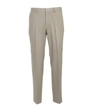 Hugo Boss Casual Pants With Belt Loops - Nude
