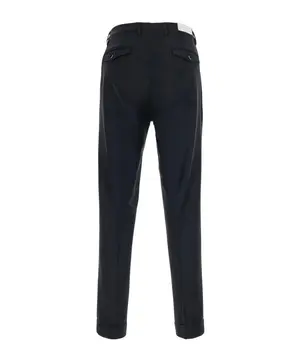 MICHAEL COAL Pleated Regular-fit Trousers