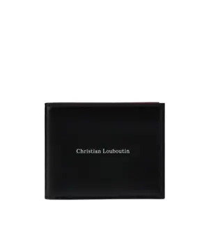 CHRISTIAN LOUBOUTIN Canopy Bifold Wallet - Black