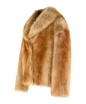 SALVATORE SANTORO Long Sleeve Faux Fur Jacket