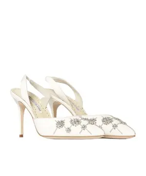 Manolo Blahnik Pointed-toe High-heeled Sandals