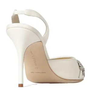 Manolo Blahnik Pointed-toe High-heeled Sandals