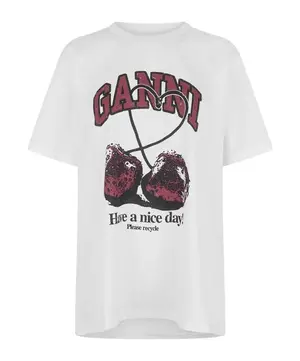 GANNI Graphic T-shirt