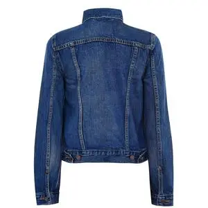 LEVI'S Ex-boyfriend Trucker Denim Jacket - Blue