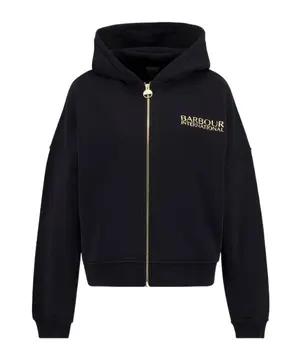 Barbour Lana Zip-up Hoodie - Black