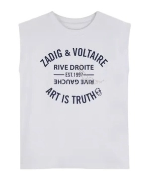Zadig&Voltaire Graphic Print Sleeveless Top