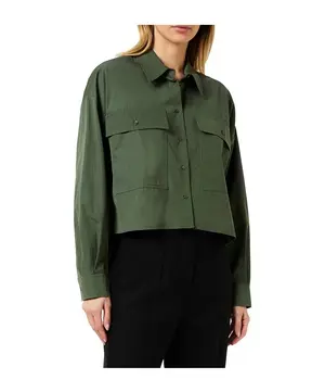 Max Mara Carter Long-sleeve Plain Shirt