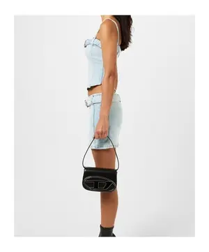 DIESEL® 1dr Shoulder Bag - Black